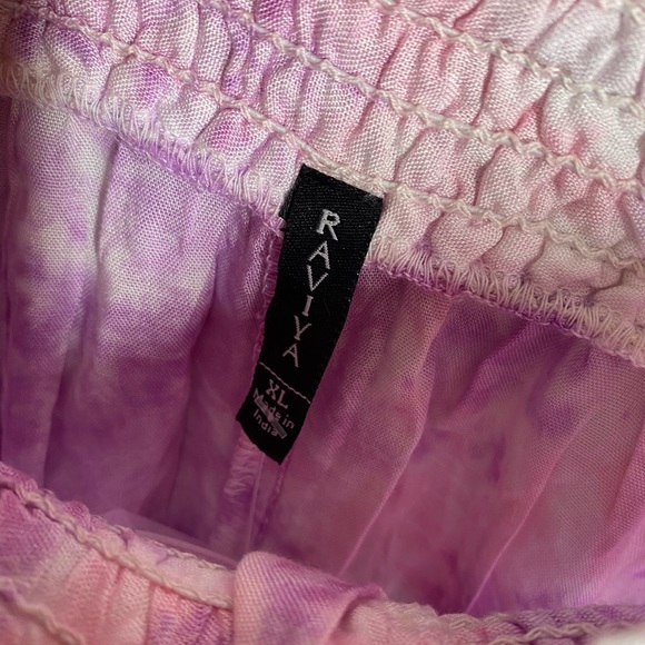 Raviya | Skirts | Nwt Raviya Lavender Tie Dye Hilow Maxi Skirt Xl ...